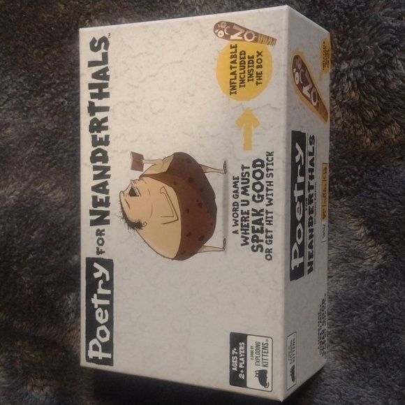 Source Unknown | Games | Poetry For Neanderthals Board Game | Poshmark